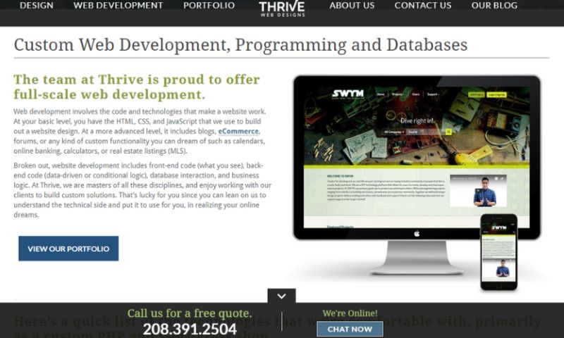 Thrive Web Designs Reviews and Clients | DesignRush