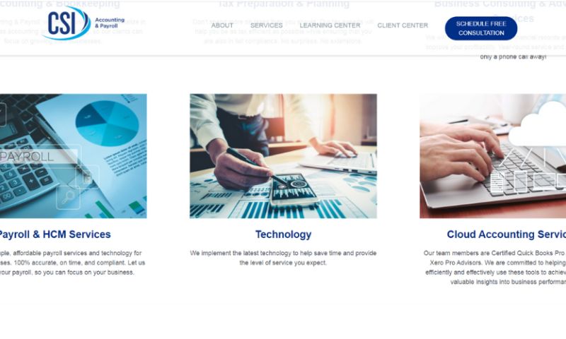 CSI Accounting Reviews and Clients | DesignRush