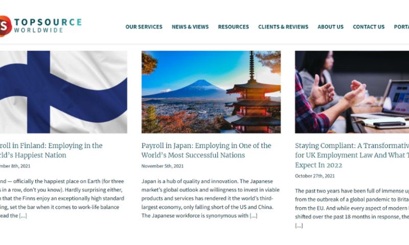 TopSource Worldwide Reviews | View Portfolios | DesignRush