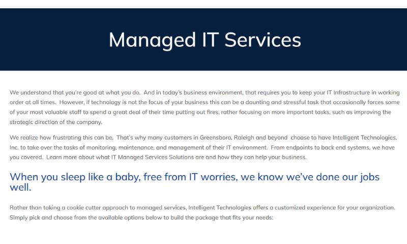 Intelligent Technologies, Inc. Reviews and Clients | DesignRush