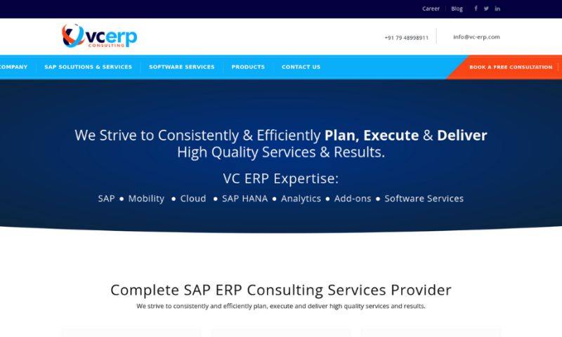VC ERP Consulting Reviews and Clients | DesignRush