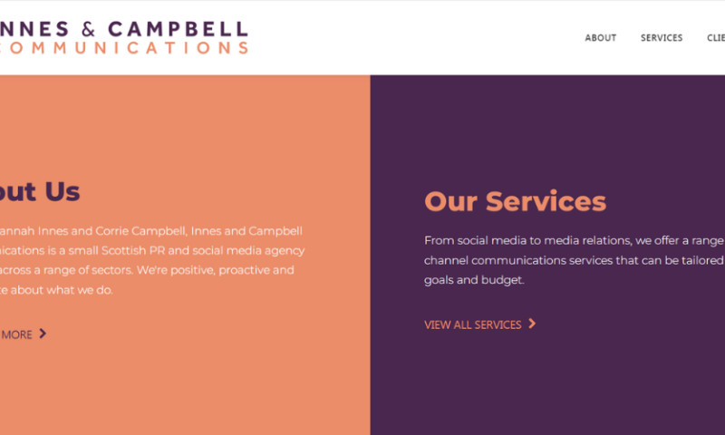 Innes and Campbell Communications Reviews and Clients | DesignRush