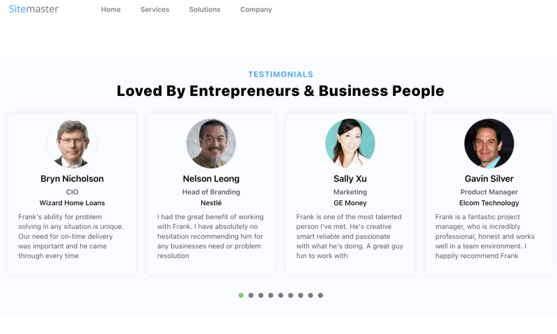 Sitemaster Reviews | View Portfolios | DesignRush