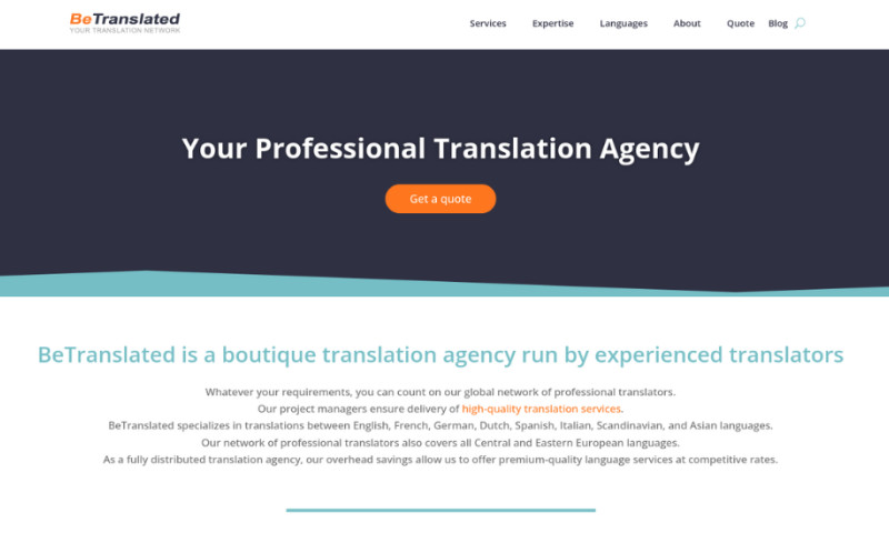 BeTranslated Reviews and Clients | DesignRush