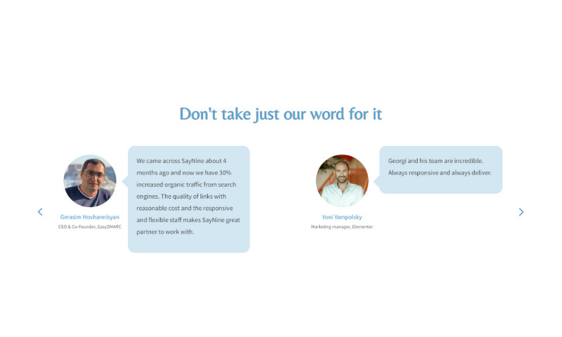 Saynine Reviews and Clients | DesignRush