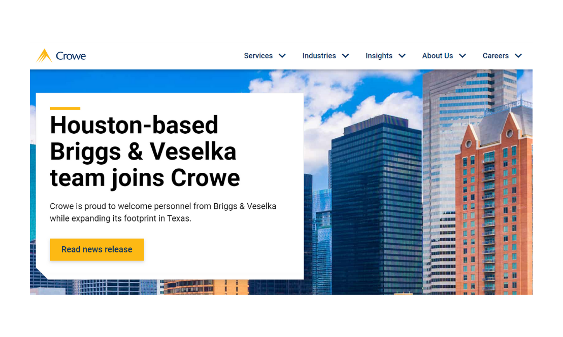 Crowe Reviews and Clients | DesignRush