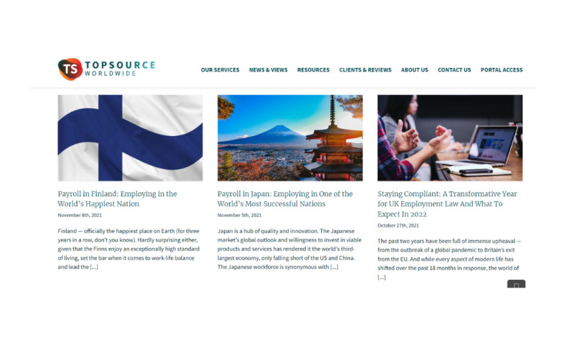 TopSource Worldwide Reviews | View Portfolios | DesignRush