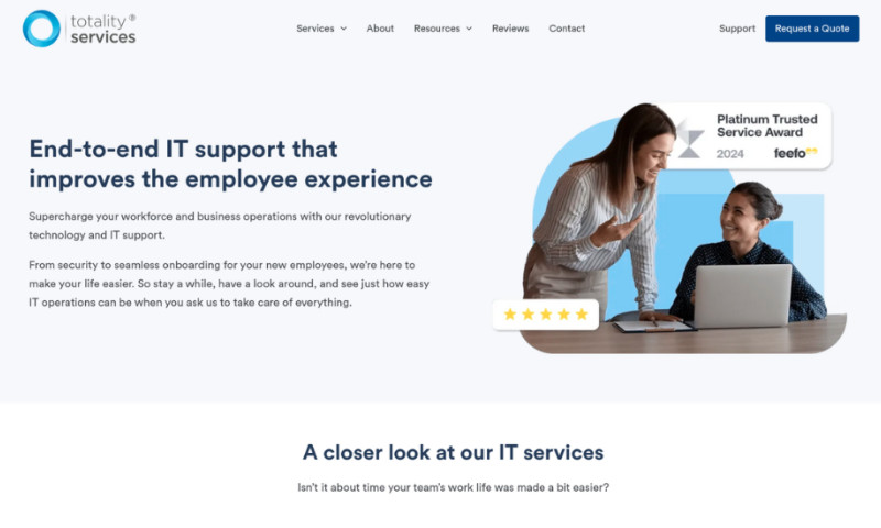 totality services Reviews and Clients | DesignRush