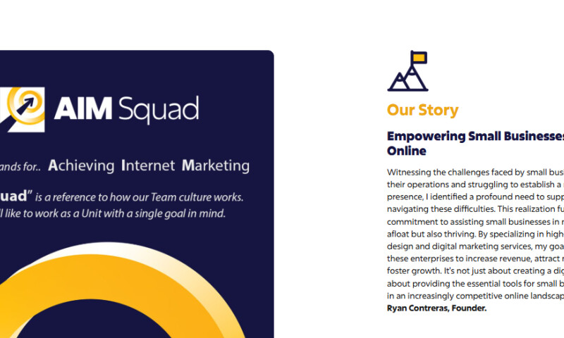 Aim Squad Reviews | View Portfolios | DesignRush