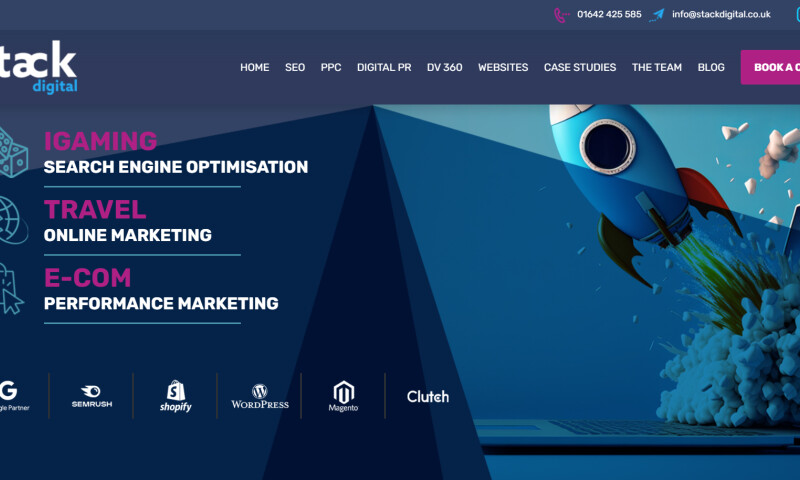 Stack Digital Reviews | View Portfolios | DesignRush