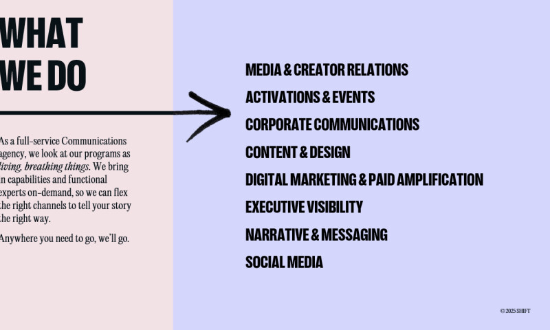 SHIFT Communications Reviews and Clients | DesignRush