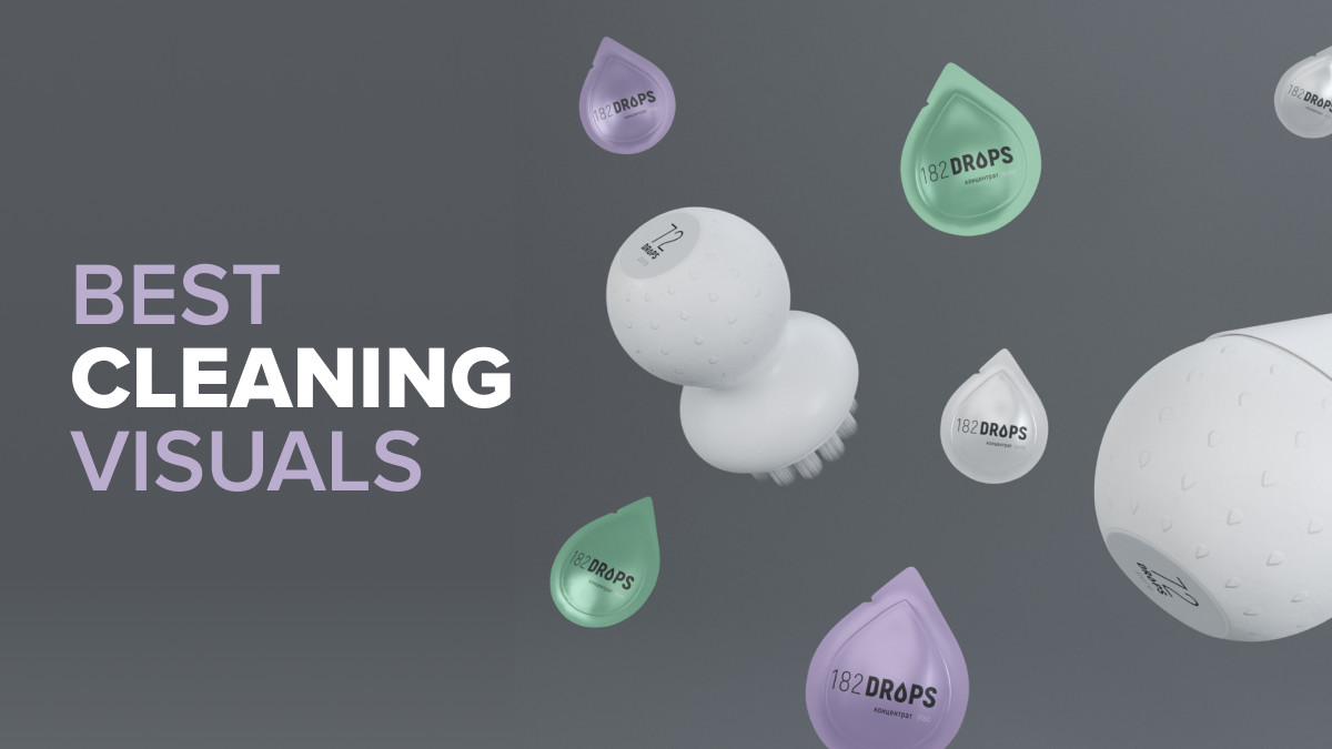 9 Best Cleaning Visuals with Pristine and Flawless Designs | DesignRush