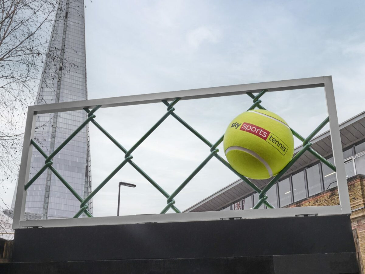 Sky Sports Unveils OOH Campaign for New Tennis Channel | DesignRush