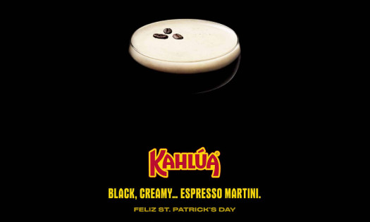 Kahlúa's Playful Martini Challenge to Guinness Tradition | DesignRush