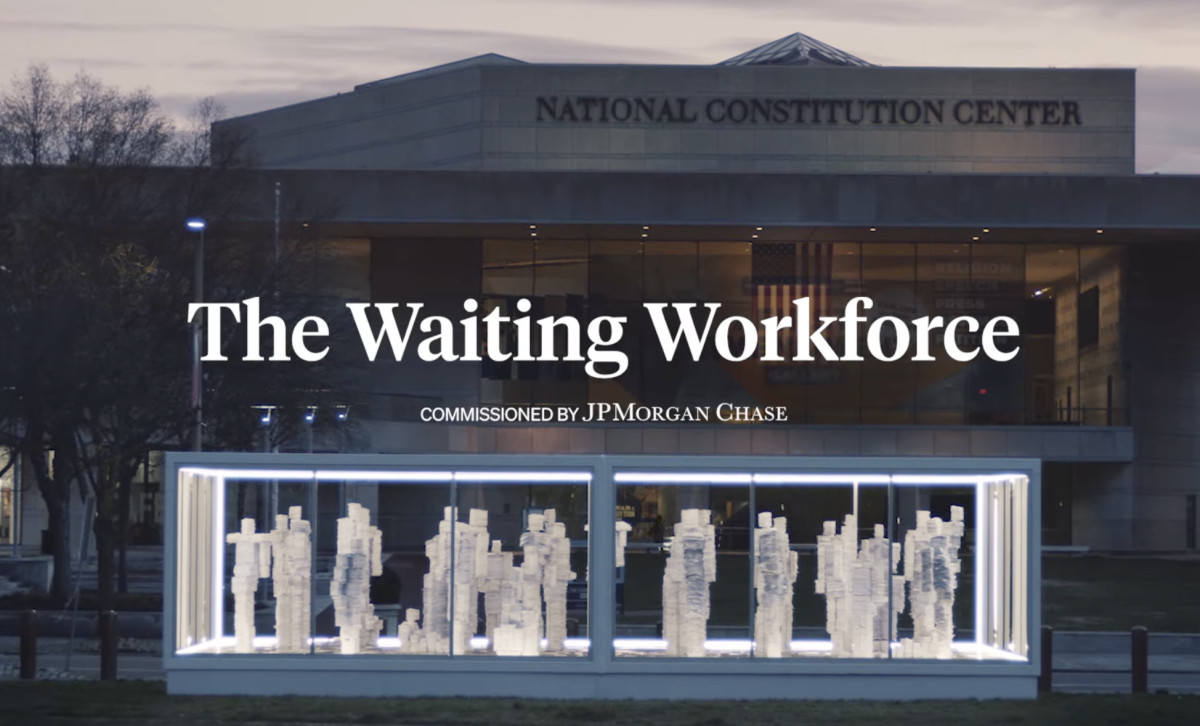 JPMorgan Launches 'Waiting Workforce' Campaign | DesignRush