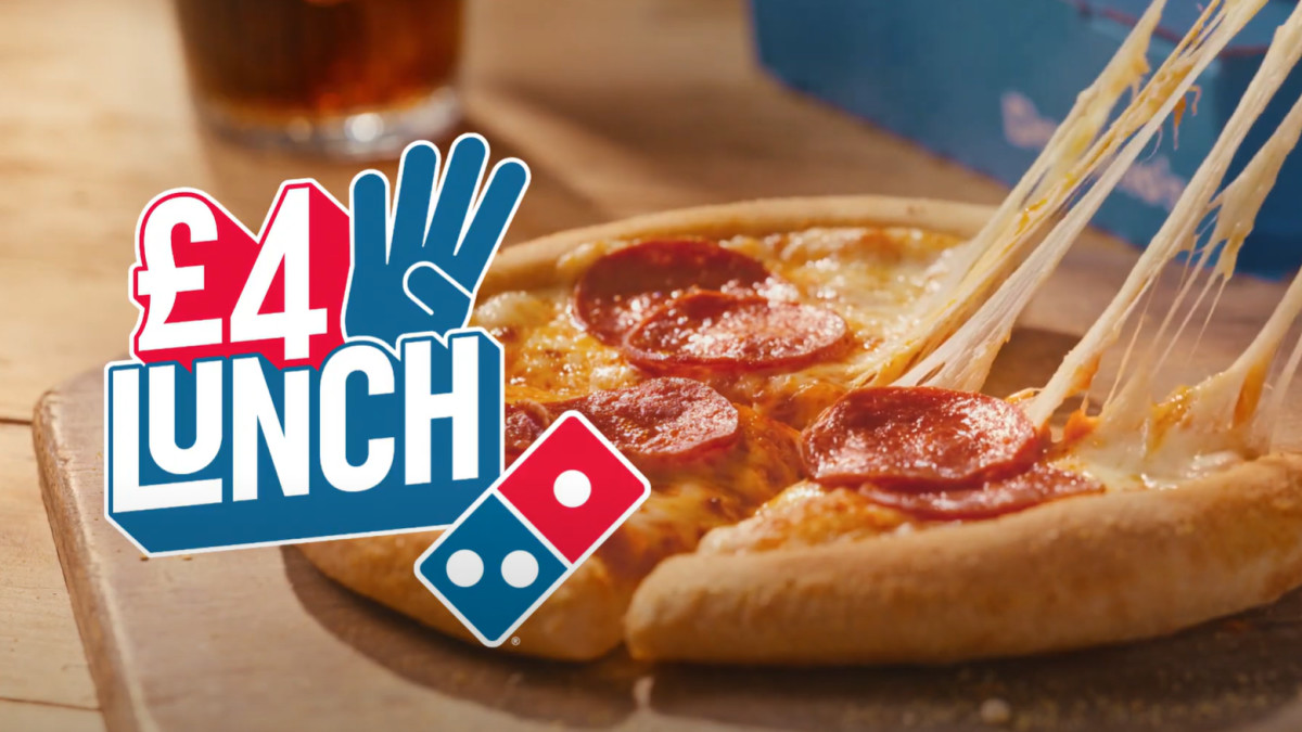 Domino’s Pizza Starts a ‘High 4’ Trend During Lunchtime | DesignRush