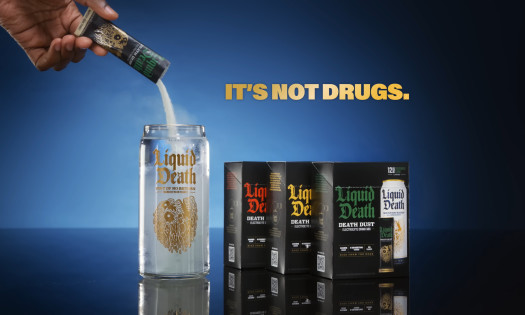 Liquid Death Launches 'Death Dust' with Ozzy Osbourne | DesignRush