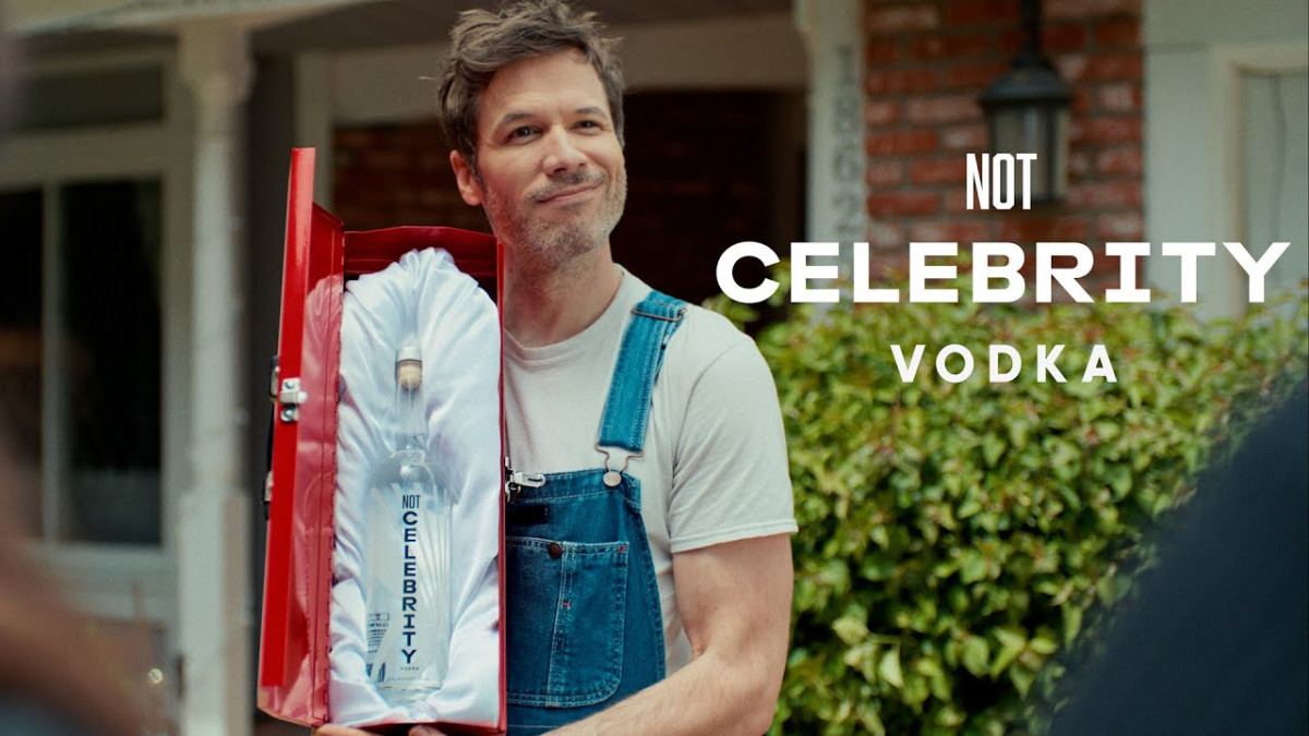 Not Celebrity Vodka Launches Its First Brand Campaign | DesignRush
