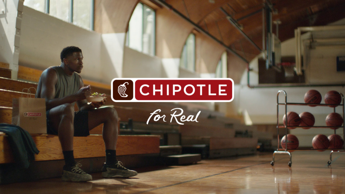 Anthony Edwards Stars in Chipotle's Health-Forward Campaign | DesignRush