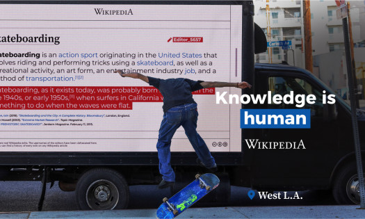Wikipedia Champions Truth and Power of Collaboration in OOH Campaign ...