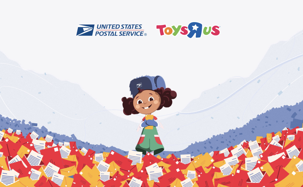 USPS & Toys “R” Us Simplify Holiday Giving for Operation Santa | DesignRush
