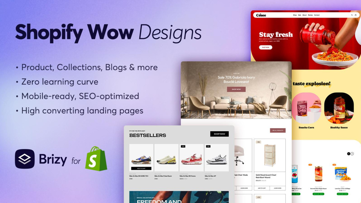 Brizy Launches Multi-Platform Builder for Shopify | DesignRush