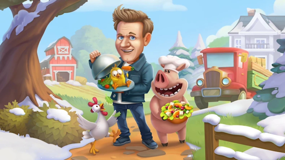 A Calm Gordon Ramsay Is the Star of Hay Day's New Campaign | DesignRush