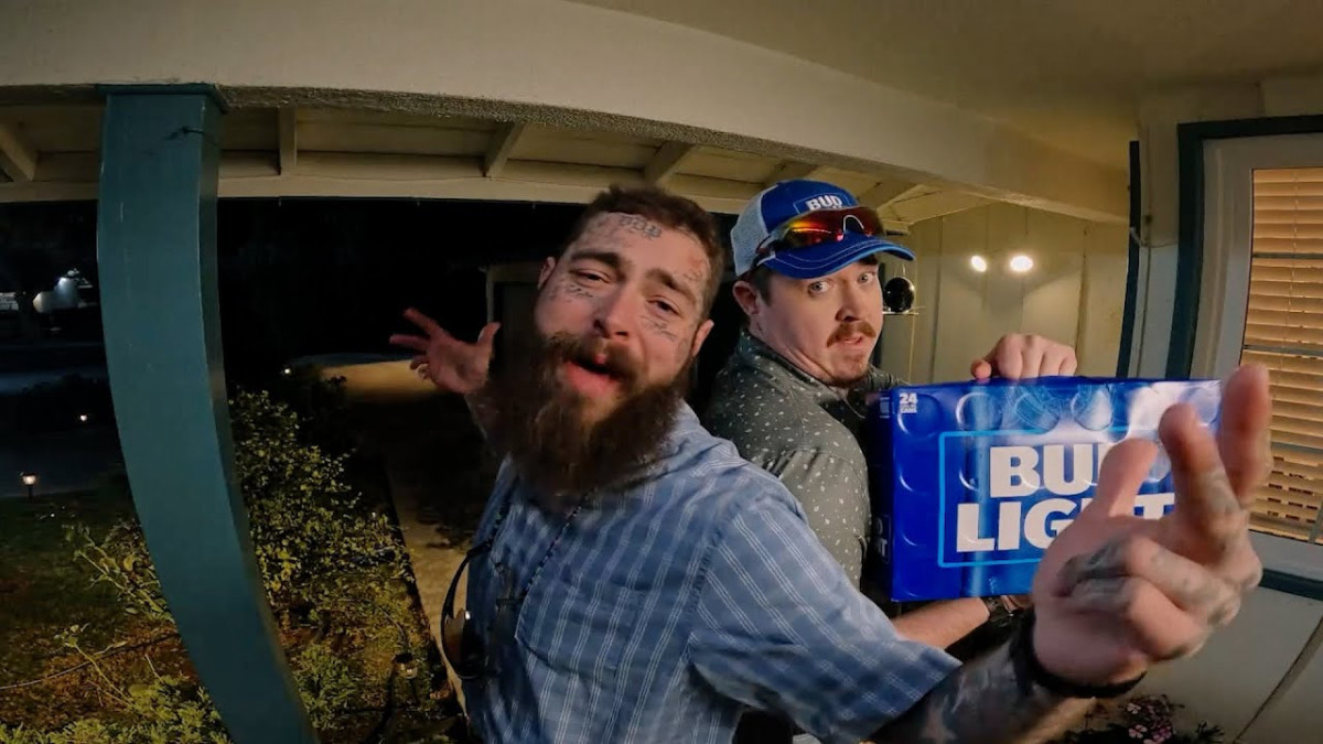 Bud Light Teases Big Game Ad with Shane Gillis & Post Malone | DesignRush