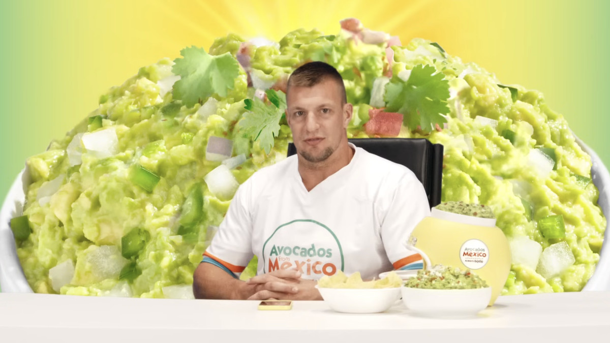 Gronk & Avocados From Mexico Team Up for Big Game | DesignRush