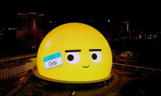 Sphere's Viral Emoji Star 'Orbi' Gets a Name and a Merch Drop | DesignRush