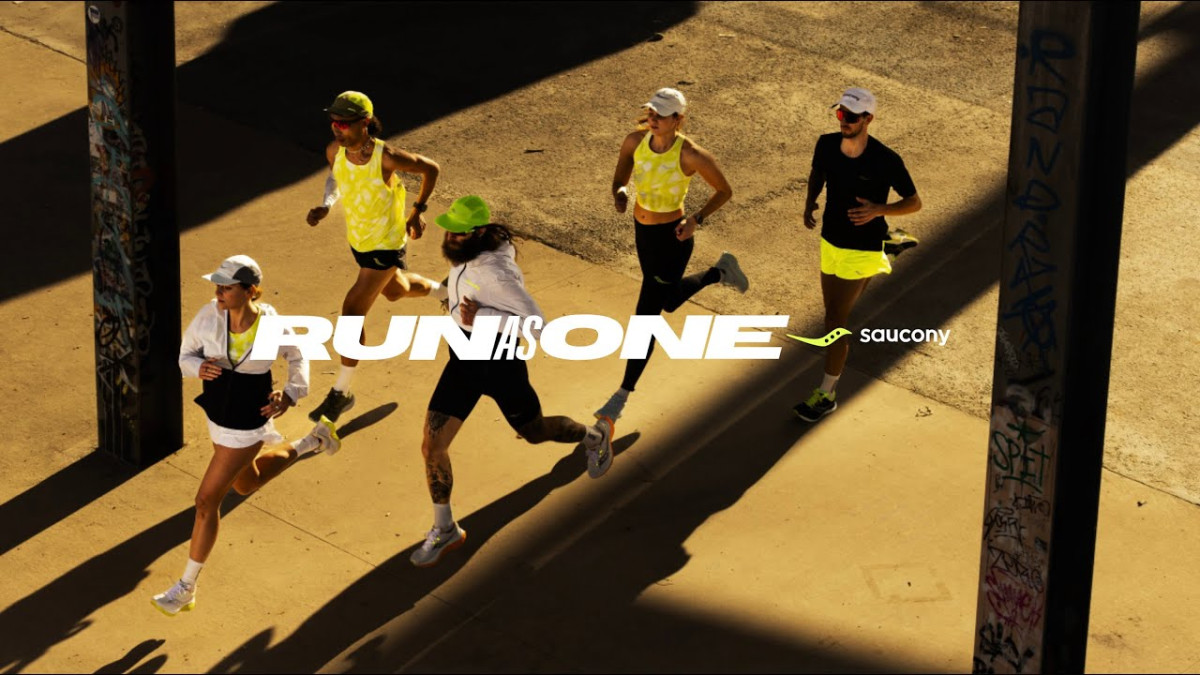 Saucony Unveils 'Run as One' Campaign to Build Community | DesignRush