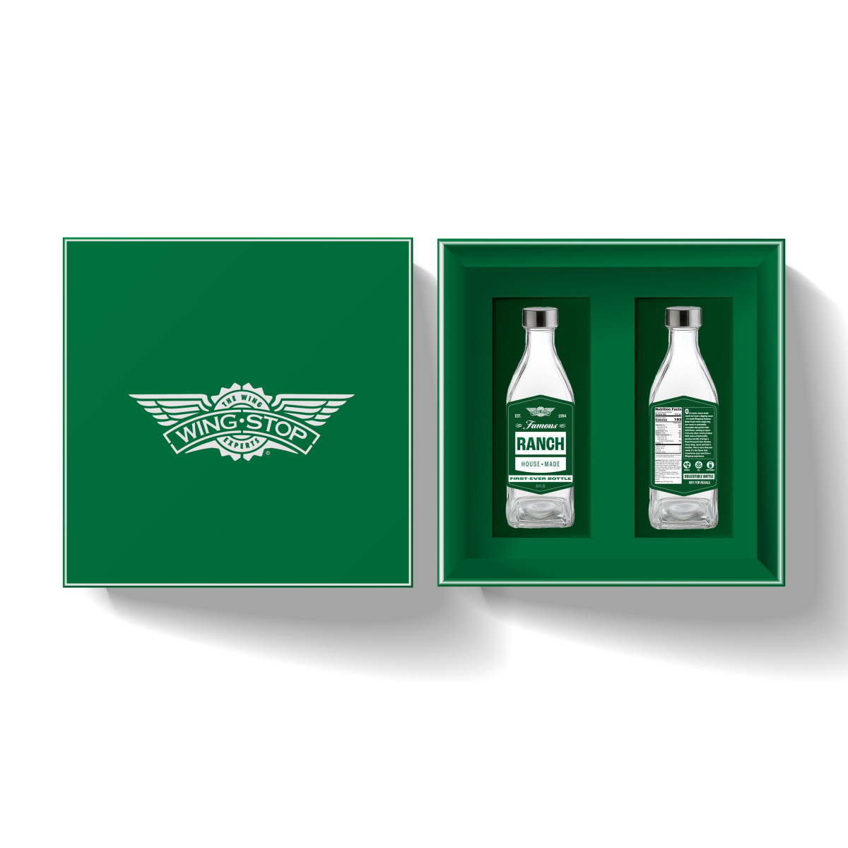 Wingstop's Legendary Ranch Gets Bottled, But There's Only One | DesignRush