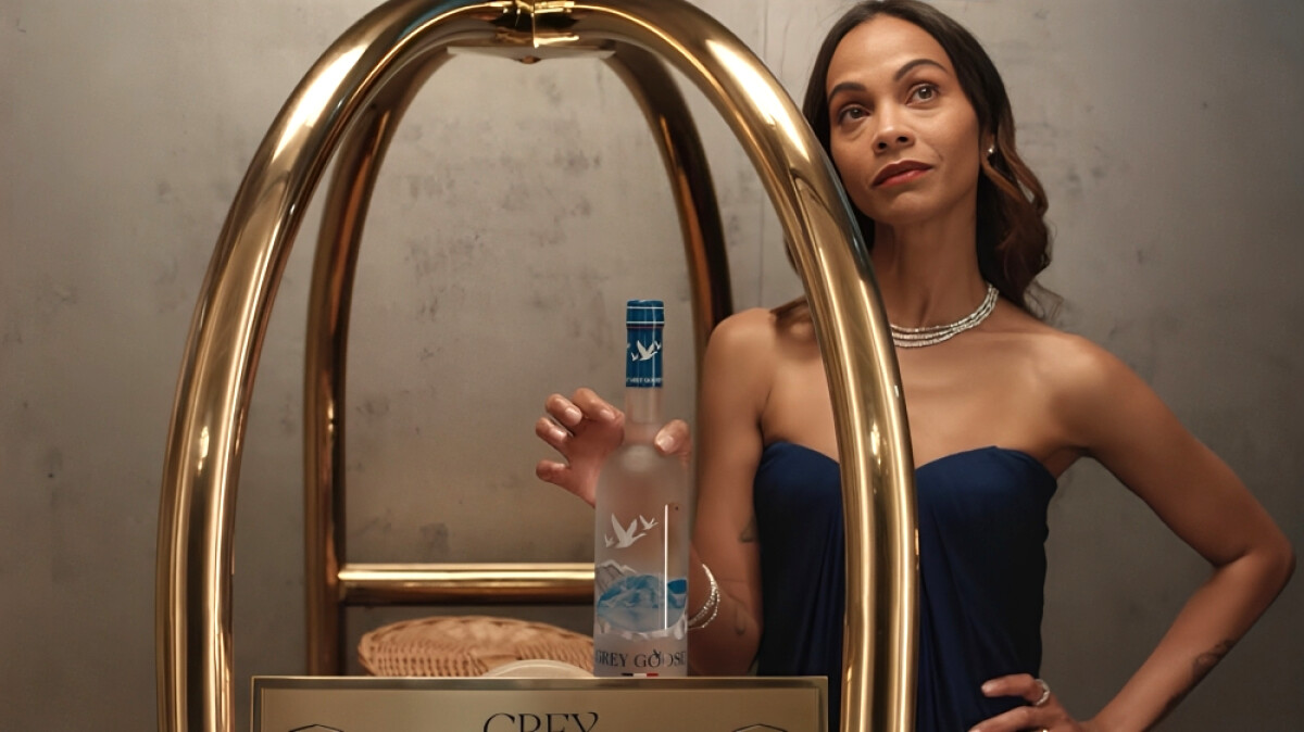 Grey Goose Ad Redefines Luxury Leisure with Zoe Saldaña | DesignRush