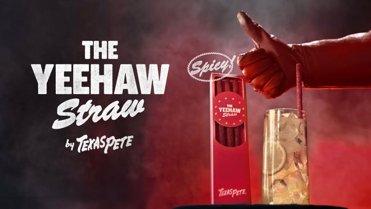 McKinney Drops Spicy 'Yeehaw Straw' Campaign for Texas Pete | DesignRush