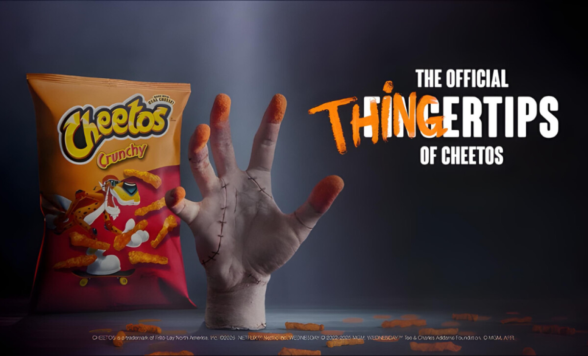 Cheetos Unleashes 'Thing' in Fiery Skulls Stunt with Netflix | DesignRush