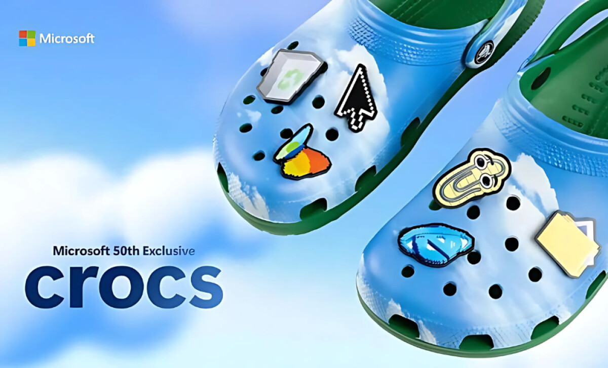 Microsoft Drops XP-Themed Crocs With Clippy Charms | DesignRush