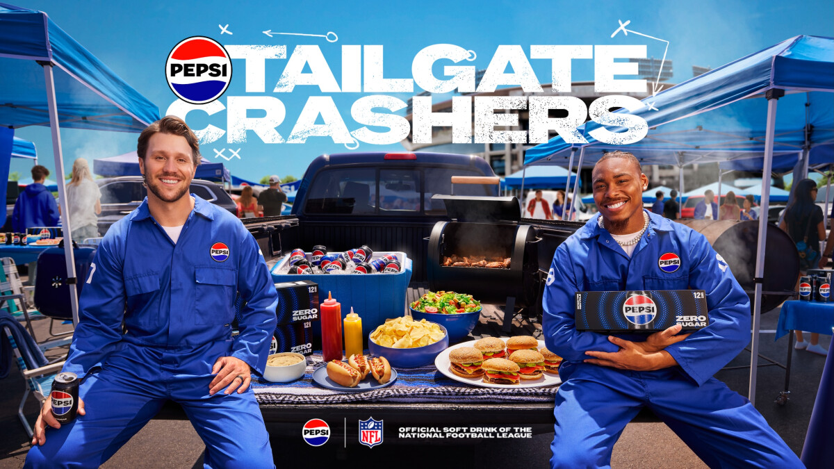 Josh Allen and Justin Jefferson Crash Tailgates for PEPSI | DesignRush