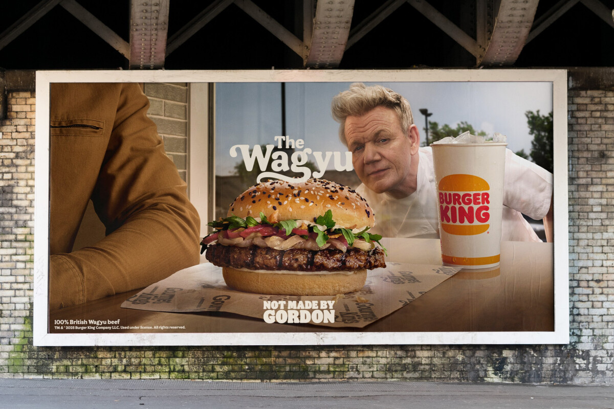 Burger King Trolls Gordon Ramsay in Wagyu Burger Launch | DesignRush