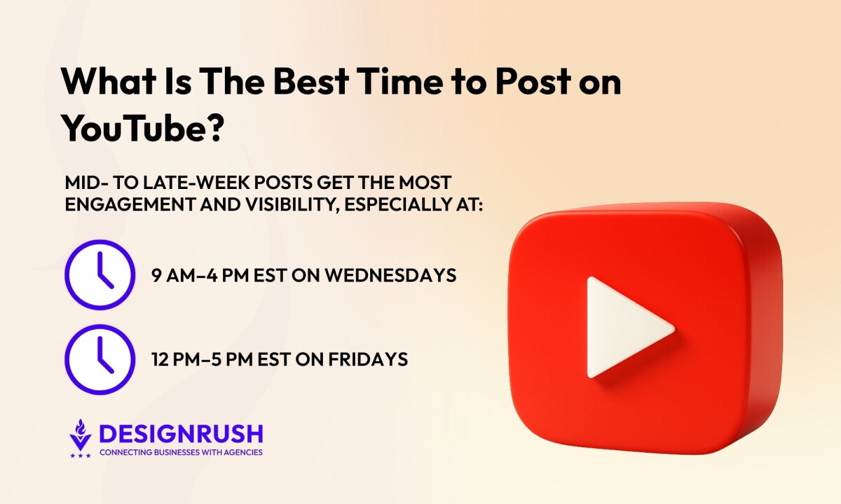 Best Time To Post on YouTube (2026) | DesignRush
