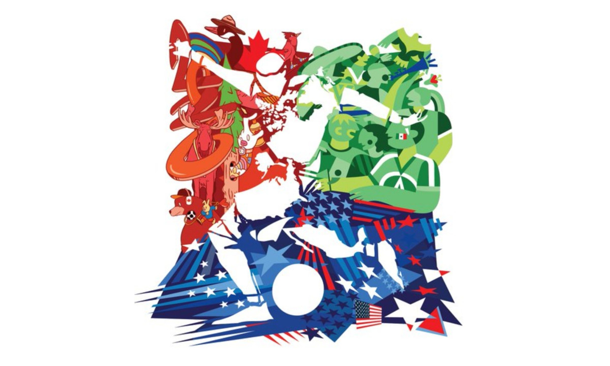 FIFA World Cup 2026 Official Tournament Poster Print Design | DesignRush
