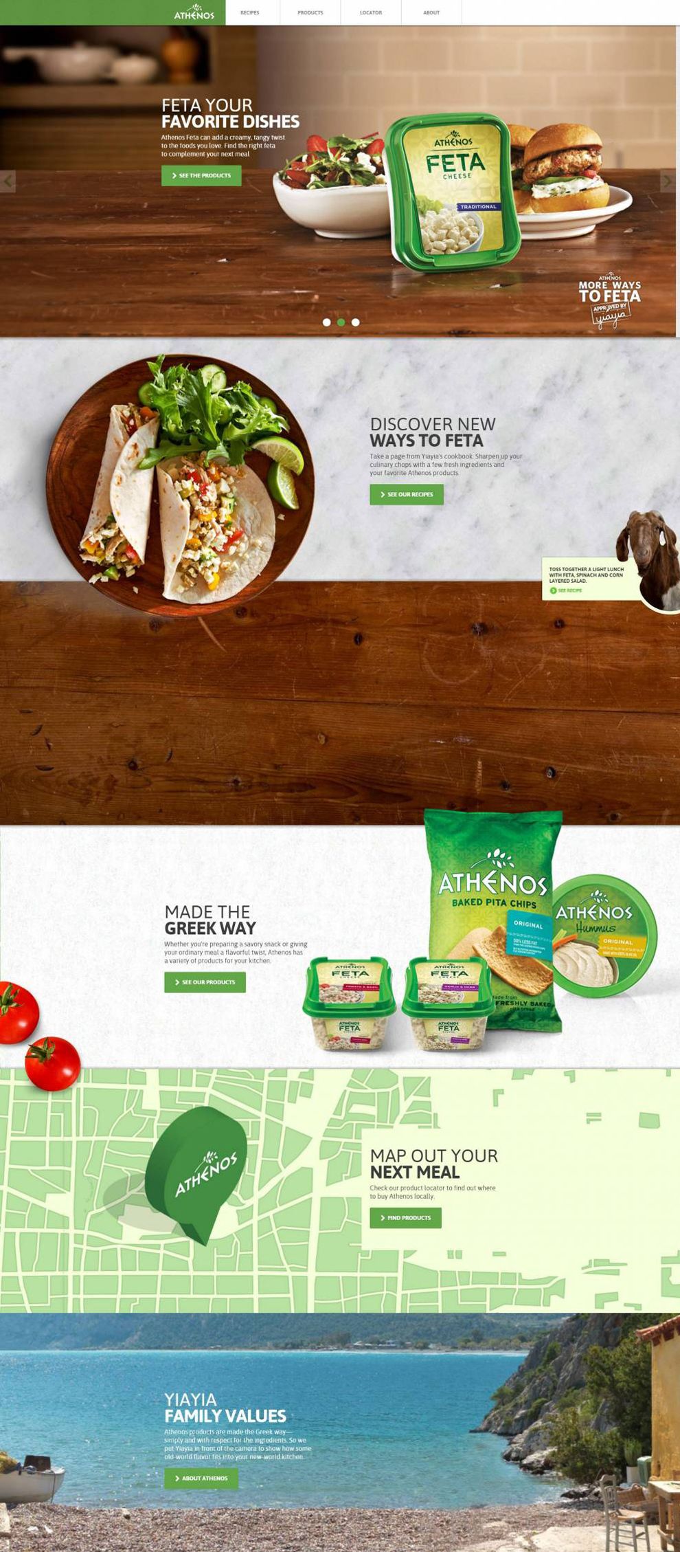 Top Website Design Inspiration: Athenos | DesignRush