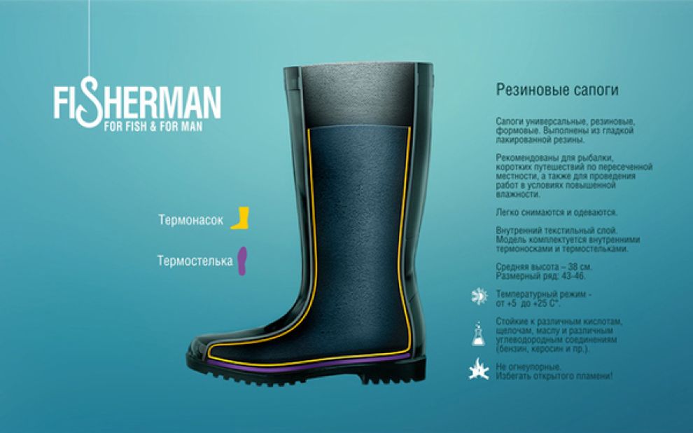 Fun Packaging Design Inspiration: Fisherman Boots | DesignRush