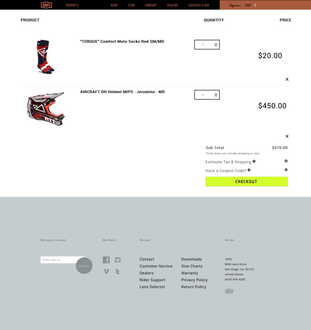 Beautiful Website Design Inspiration: Goggles and Accessories | DesignRush