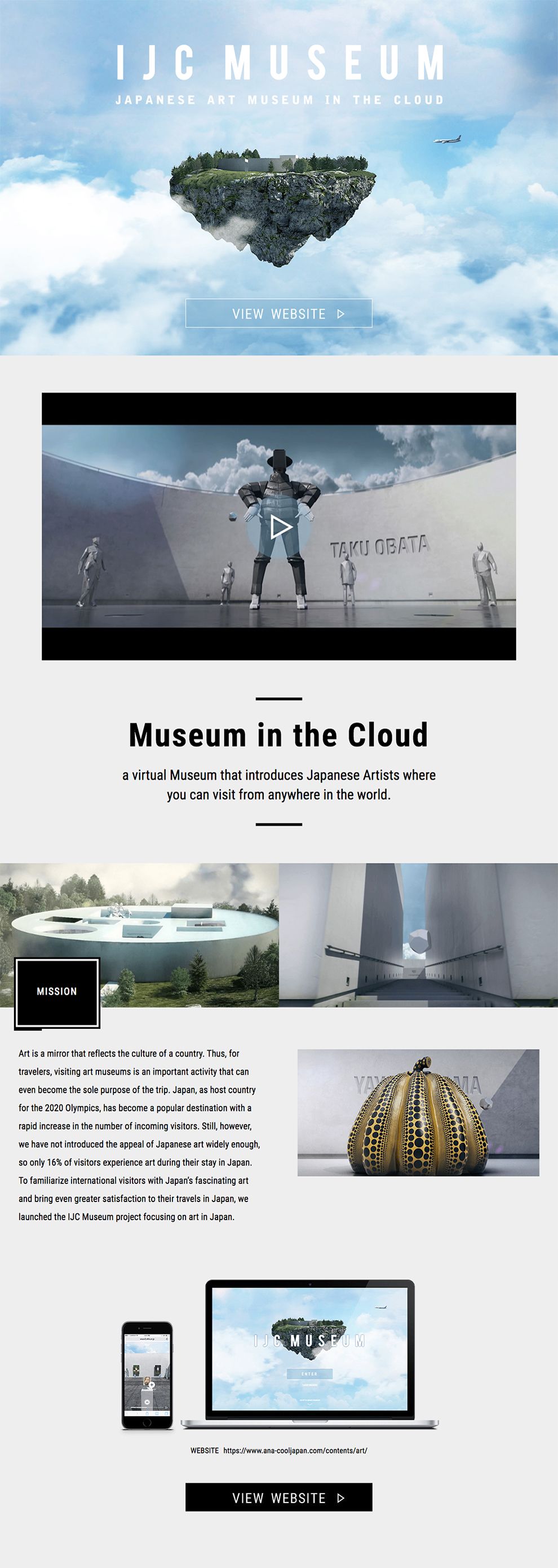 Creative Website Design Inspiration: IJC Museum | DesignRush