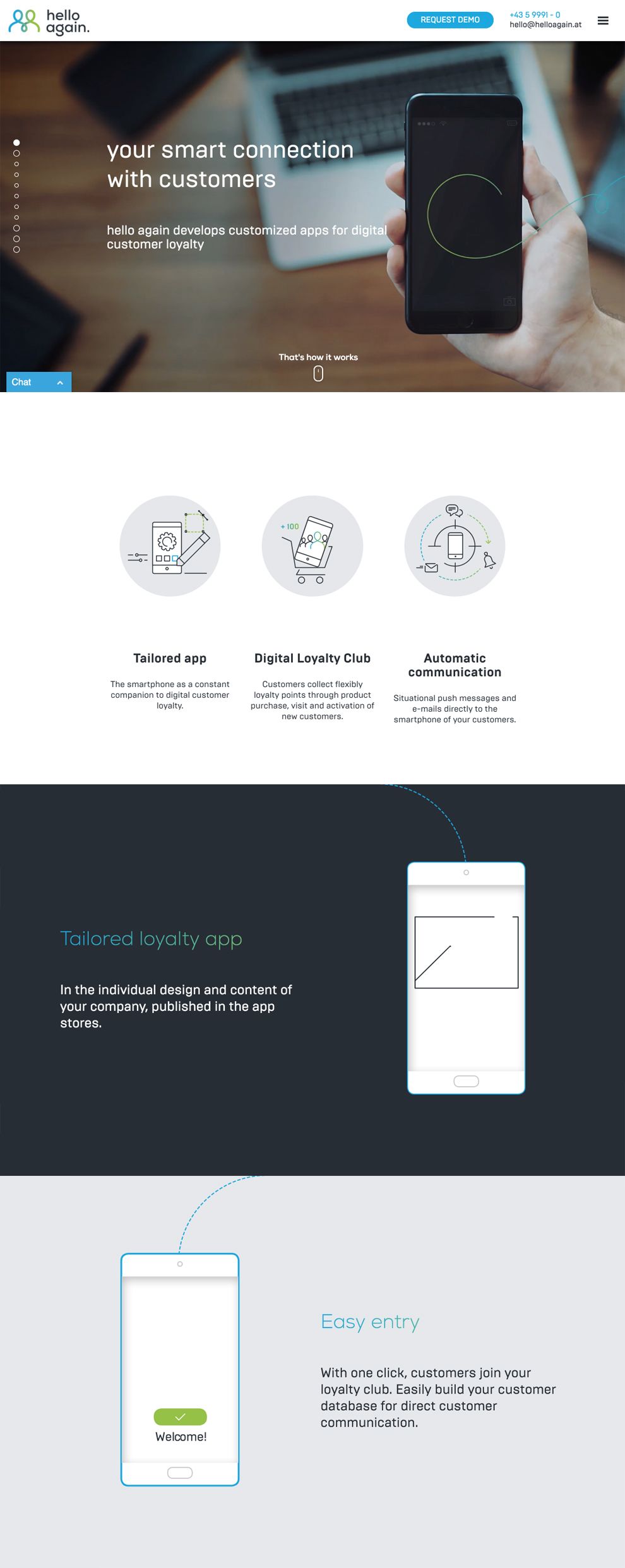 Clean Website Design Inspiration: Hello Again | DesignRush