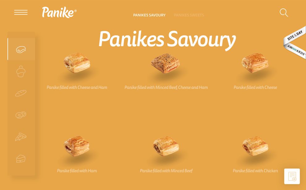 Great Website Design Inspiration: Panike | DesignRush