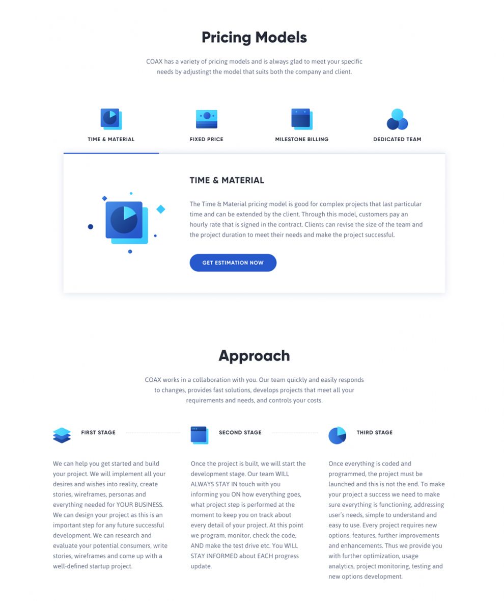 Top Website Design Inspiration: Coax | DesignRush