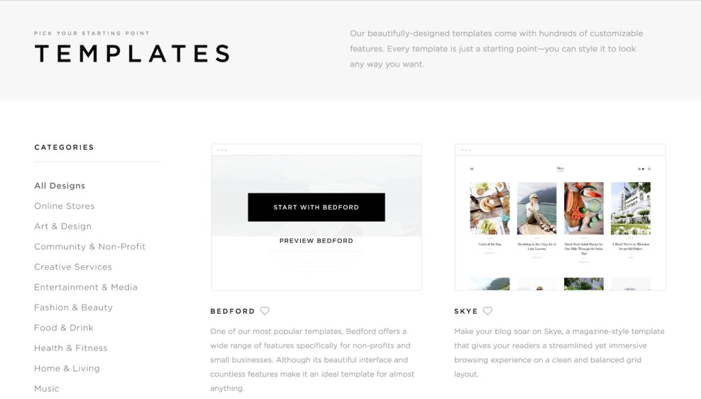 Exciting Website Design Inspiration: Squarespace| DesignRush