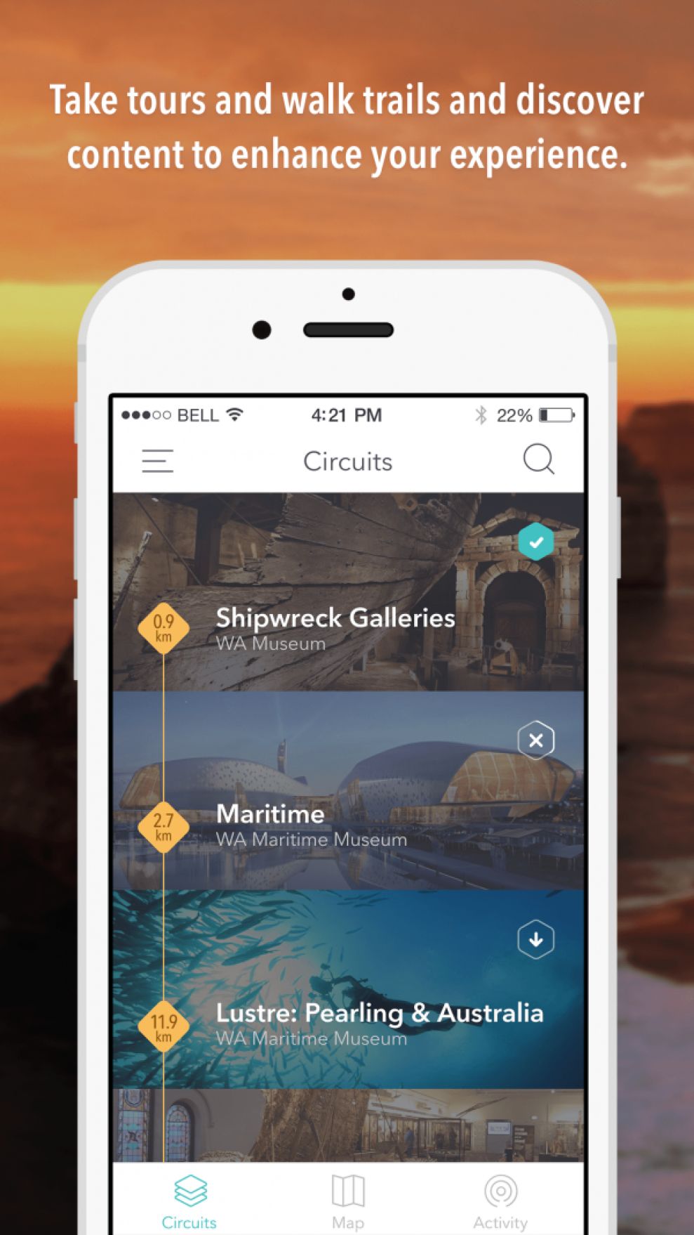 Top App Design Inspiration: Everythere | DesignRush