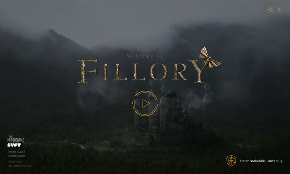 Awesome Website Design Inspiration: Welcome to Fillory | DesignRush